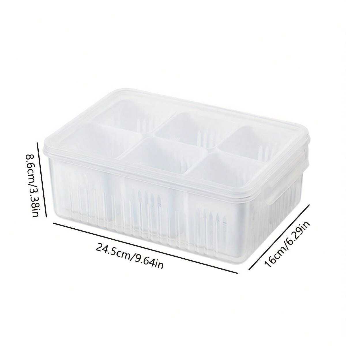 Kitchen Onion Ginger Garlic Storage Box Refrigerator Freezer Separate ...