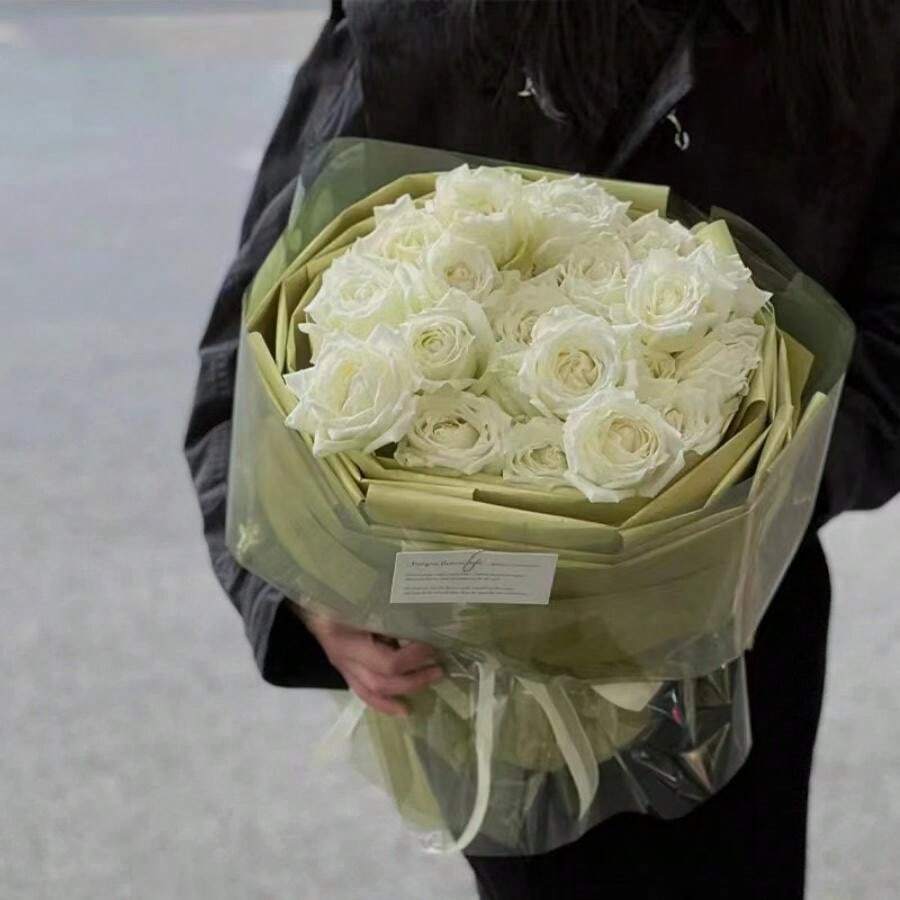 1 Pack Crystal Clear OPP Jelly Coating Waterproof Glass Paper, 20pcs ...