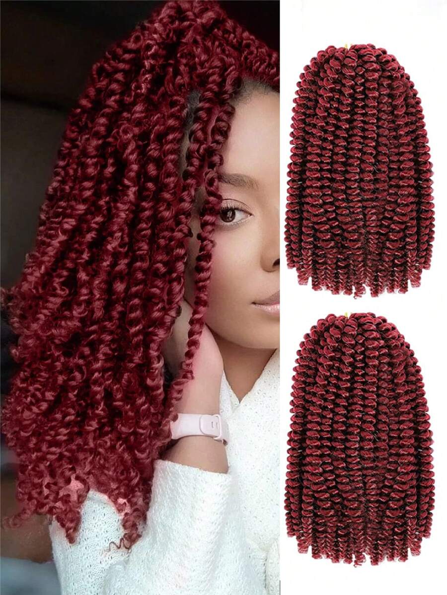 Spring Twist Hair 12 Inch 1 Packs Spring Twist Crochet Hair For ...