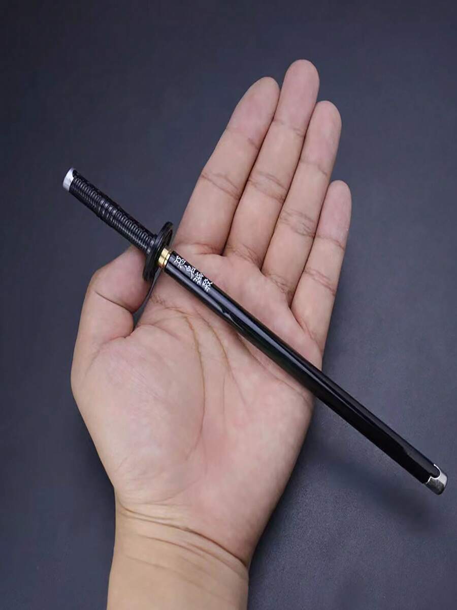 1pc Samurai Sword Shaped Ballpoint Pen, Neutral Pen And Desk Model ...