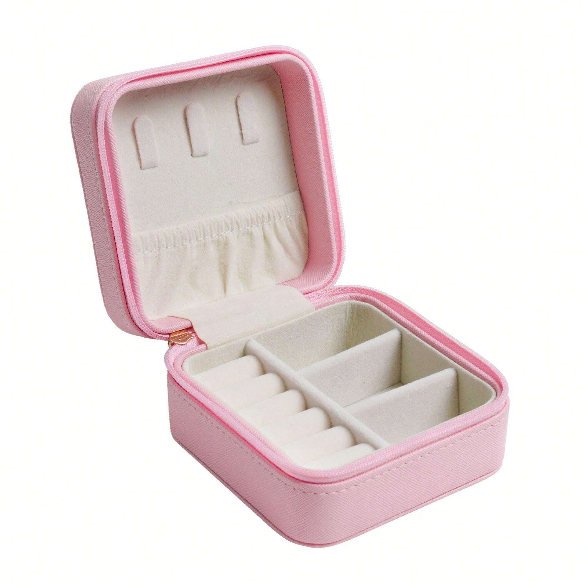 Customized Travel Jewelry Box, Mini PU Leather Storage Box, Customized ...