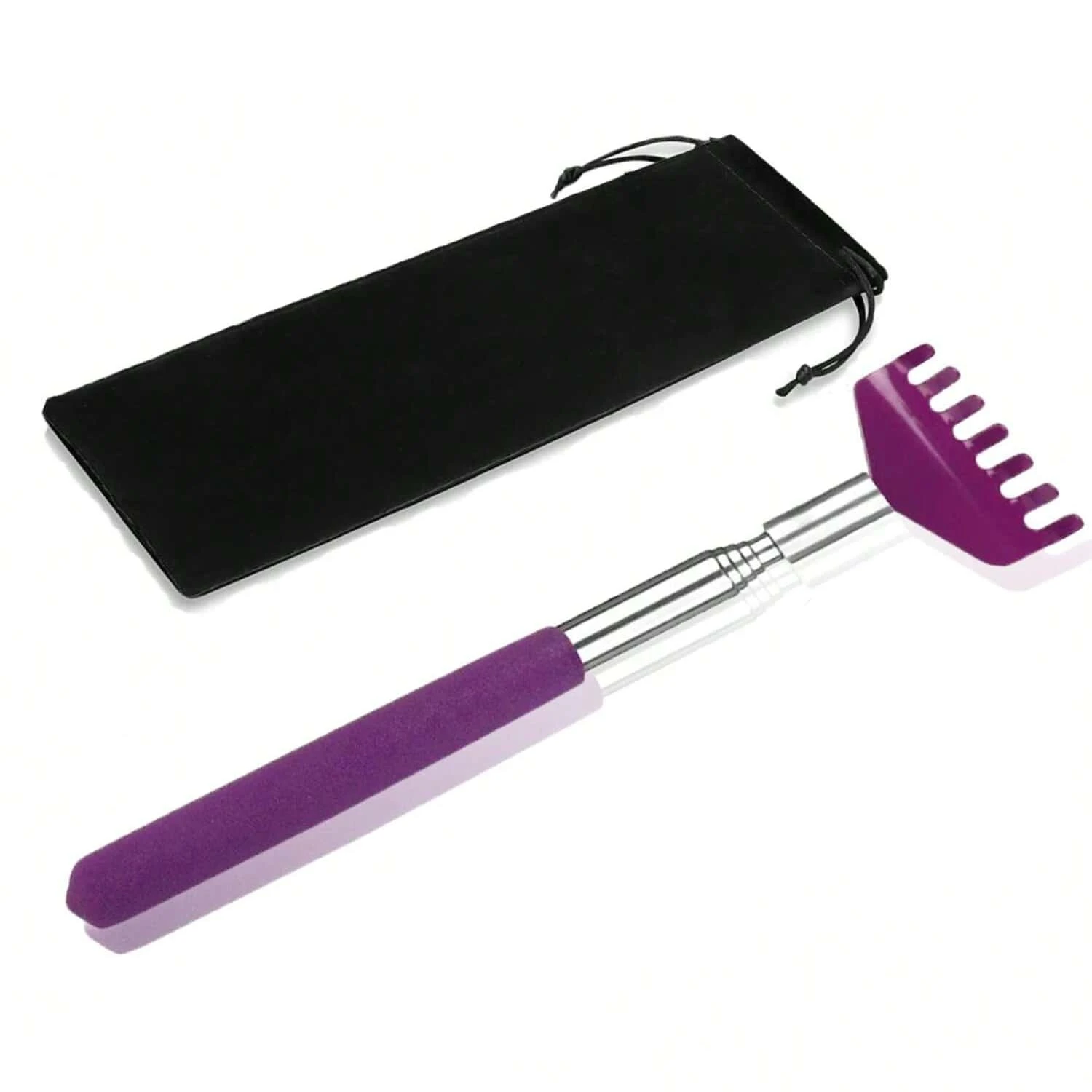 Cunese 1 Pack Portable Extendable Back Scratcher, Stainless Steel ...