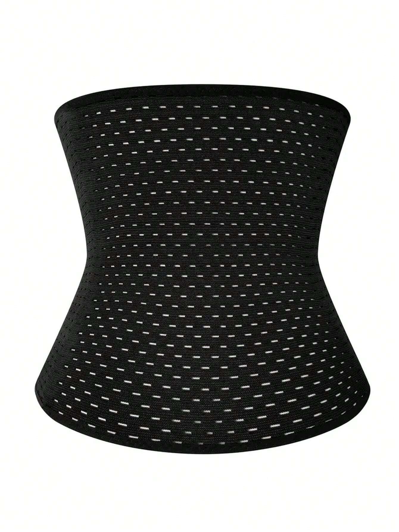 Faja deportiva de corset negro para mujer, faja moldeadora para el ...