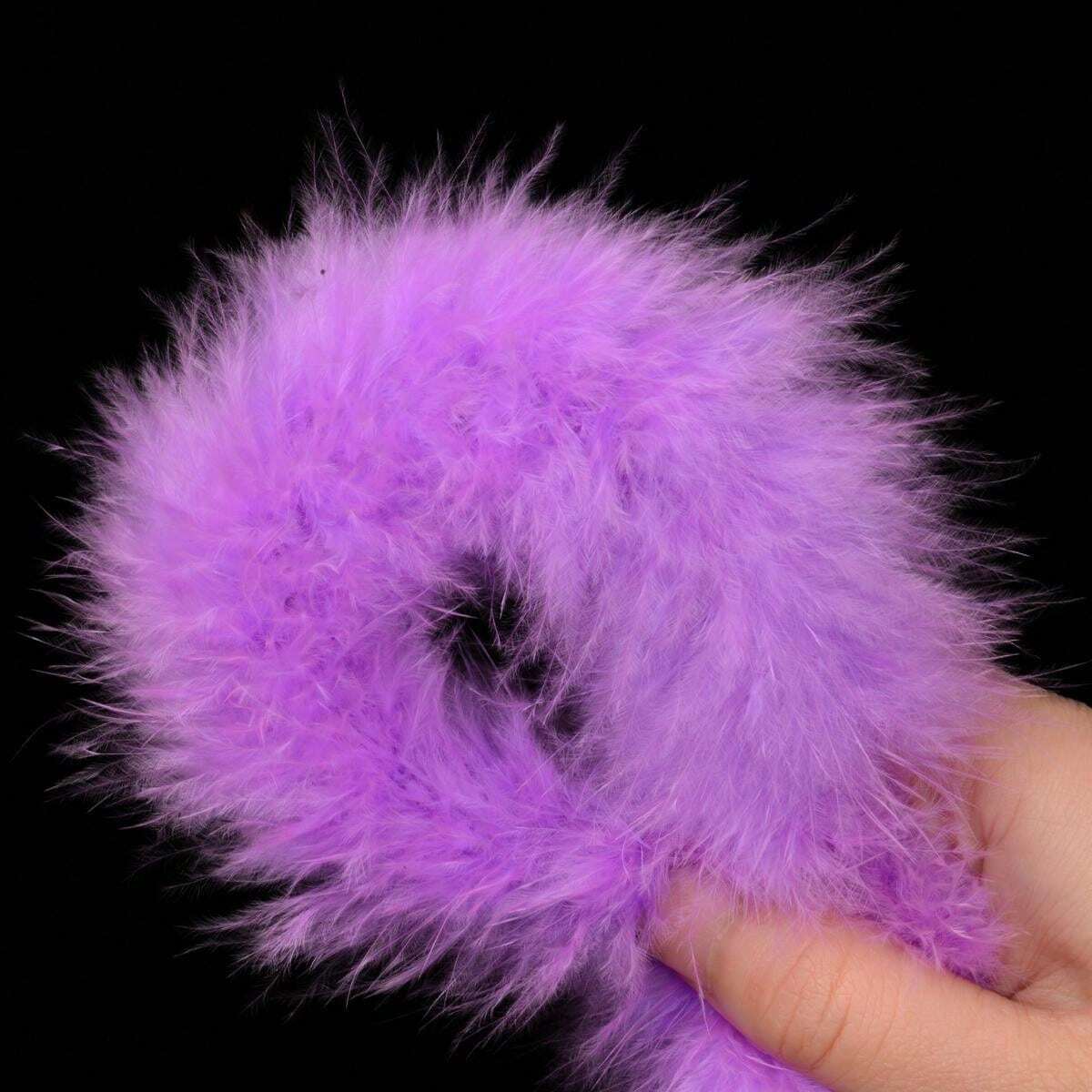 1pc 14 Gram 1.82 Meter 2yards Feather Marabou Boa Colorful Pattern ...