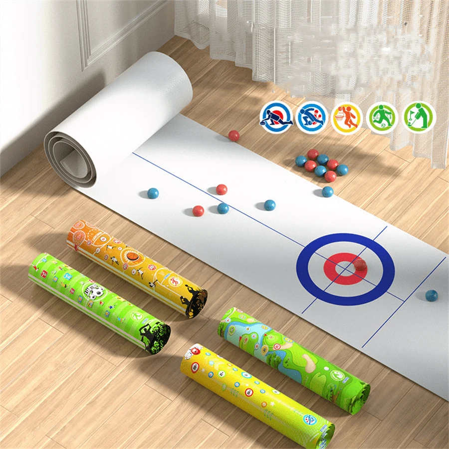 Leisure Game Desktop Curling & Ice Hockey Toy, Office Double Player ...