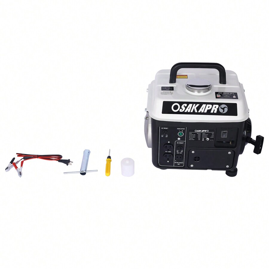 OSAKAPR Portable Generator, Outdoor Generator Low Noise, Gas Powered Generator,Generators For ...