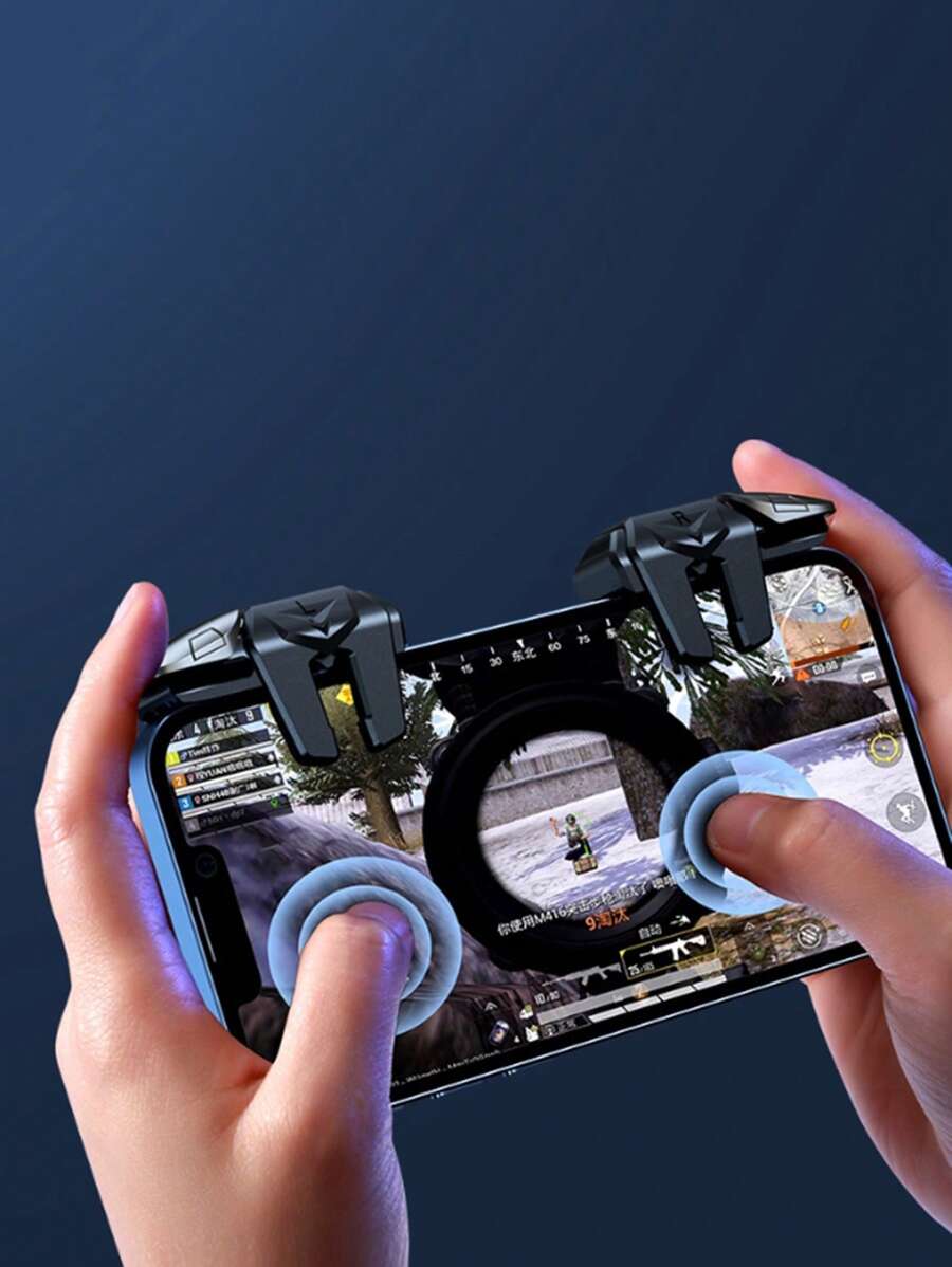 Precision 6-Finger Mobile Game Triggers - Ergonomic Controllers For ...