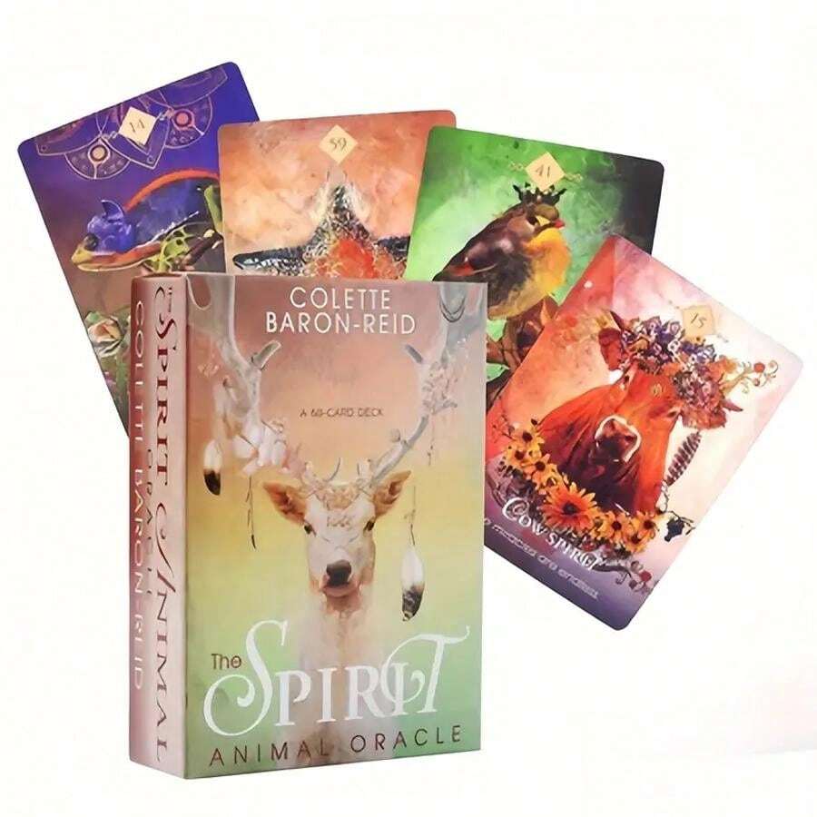 Spirit Beast Oracle Tarot Card, Divination Table Game, Family Gathering ...
