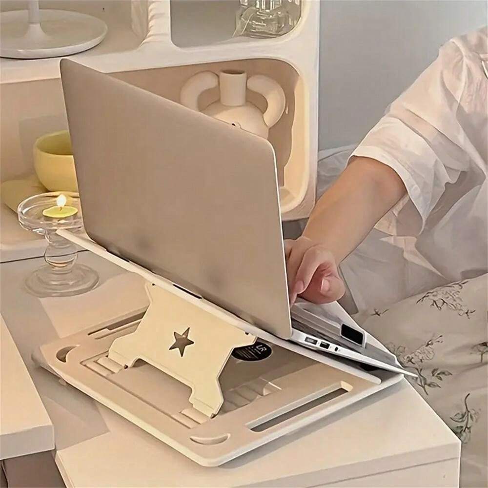 Laptop Stand Desk Organizer Foldable Adjustable Portable Cooling ...