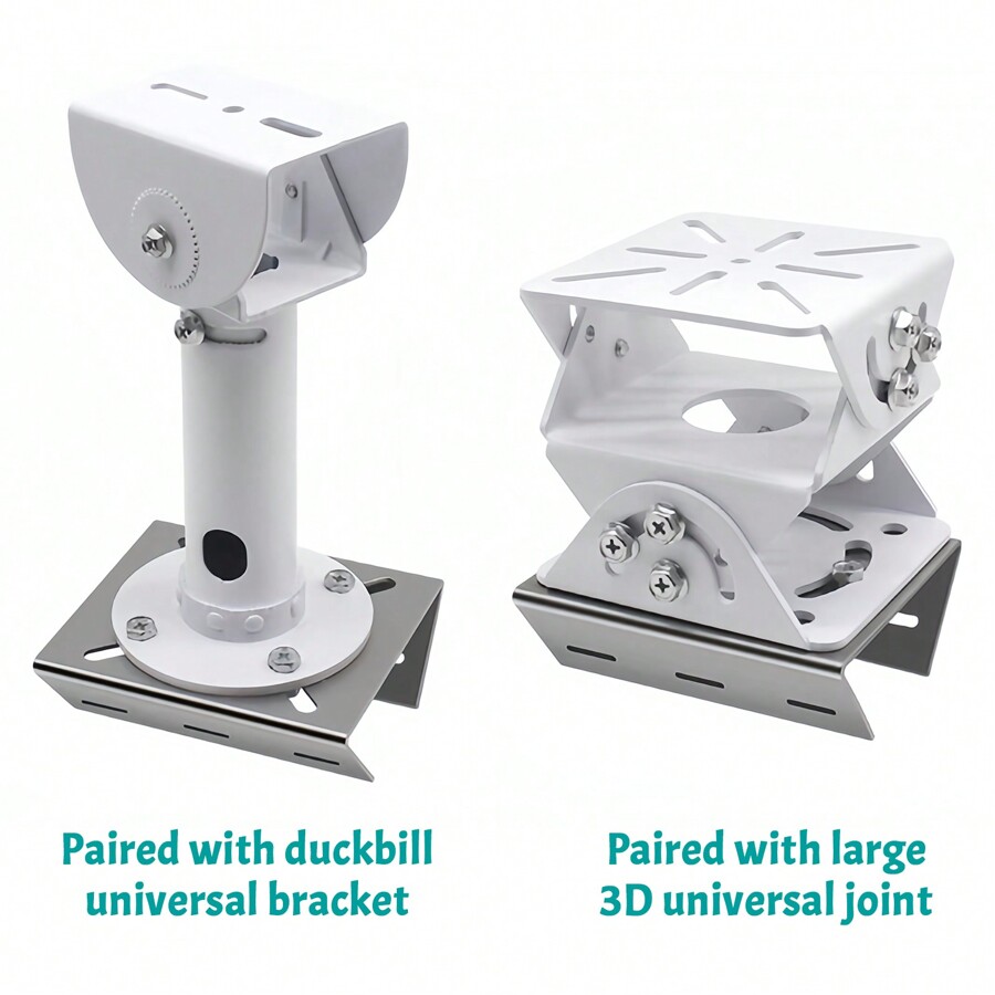 Universal Vertical Pole Mount, Stainless Steel Mounting Corner Bracket ...