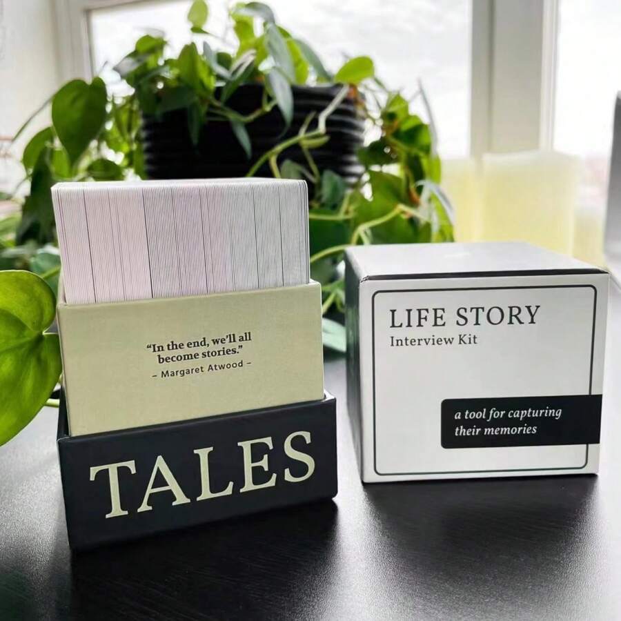 150 Lebensgeschichte Interview Kit-Karten - Tales Life Story Interview ...