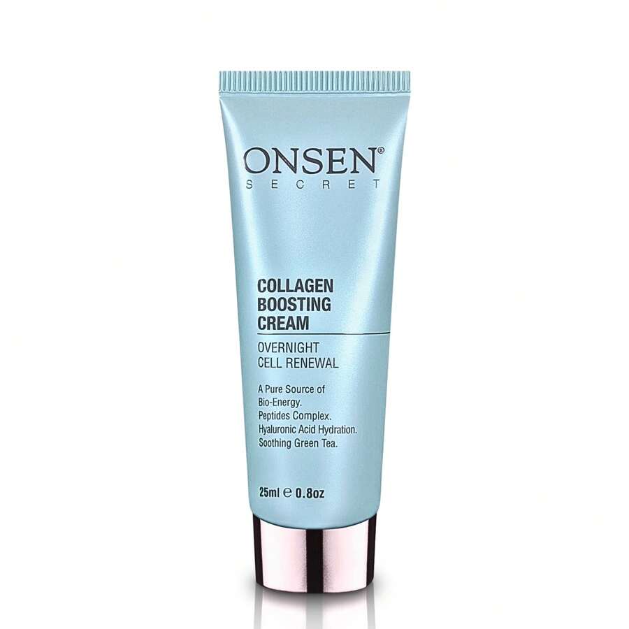 Onsen Secret Collagen Boosting Cream - Anti-Aging Night Moisturizer ...