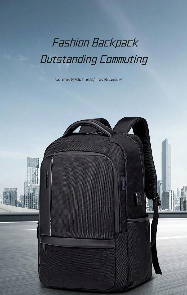 Modischer Rucksack, Laptop-Rucksack, Business-Rucksack, Strapazierfähig ...