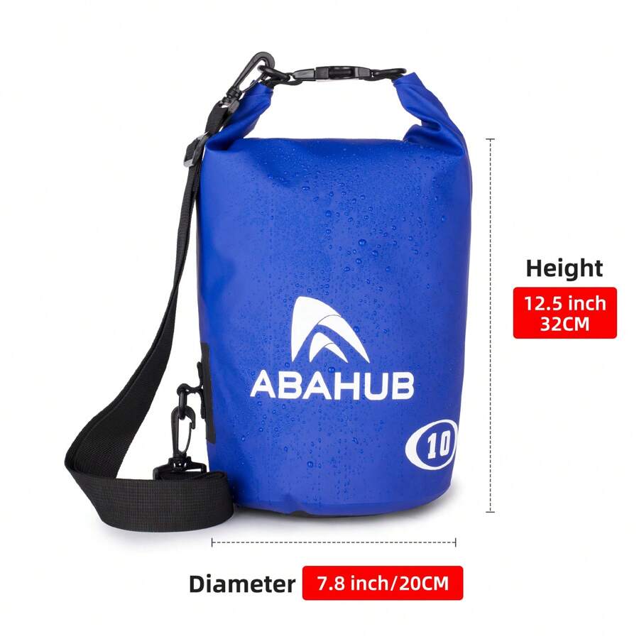 ABAHUB Abahub Waterproof Bag Large Capacity Dry Bag For Outdoor Rafting Swimming Fitness Gym ...