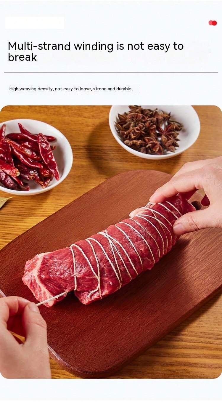1pc Beef Sausage Wrapping Line Butchers Cooking Twine For Tying Chicken ...