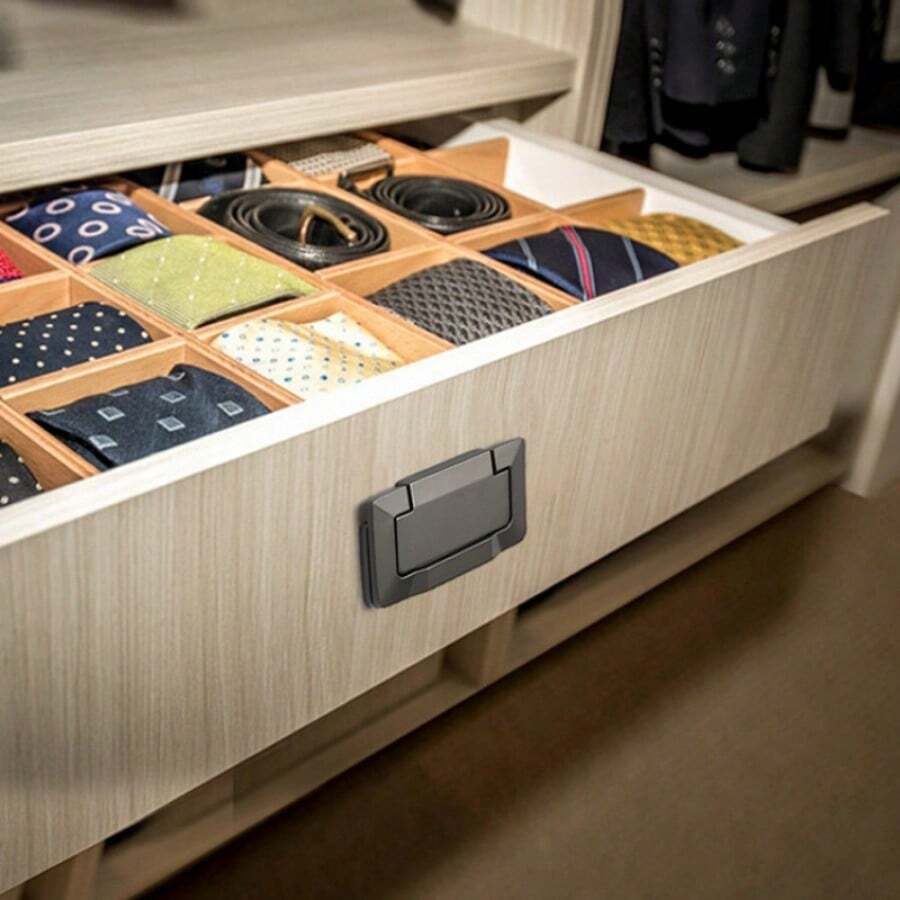 Modern And Simple Cabinet And Wardrobe Handles, Drawer Hidden Handles ...