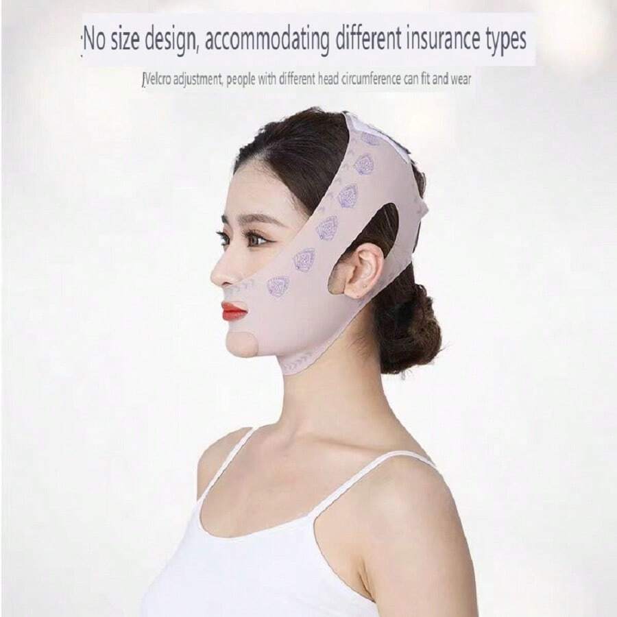 V-Shape Face Mask Compression Face Lifting Mask For Law Lines And ...