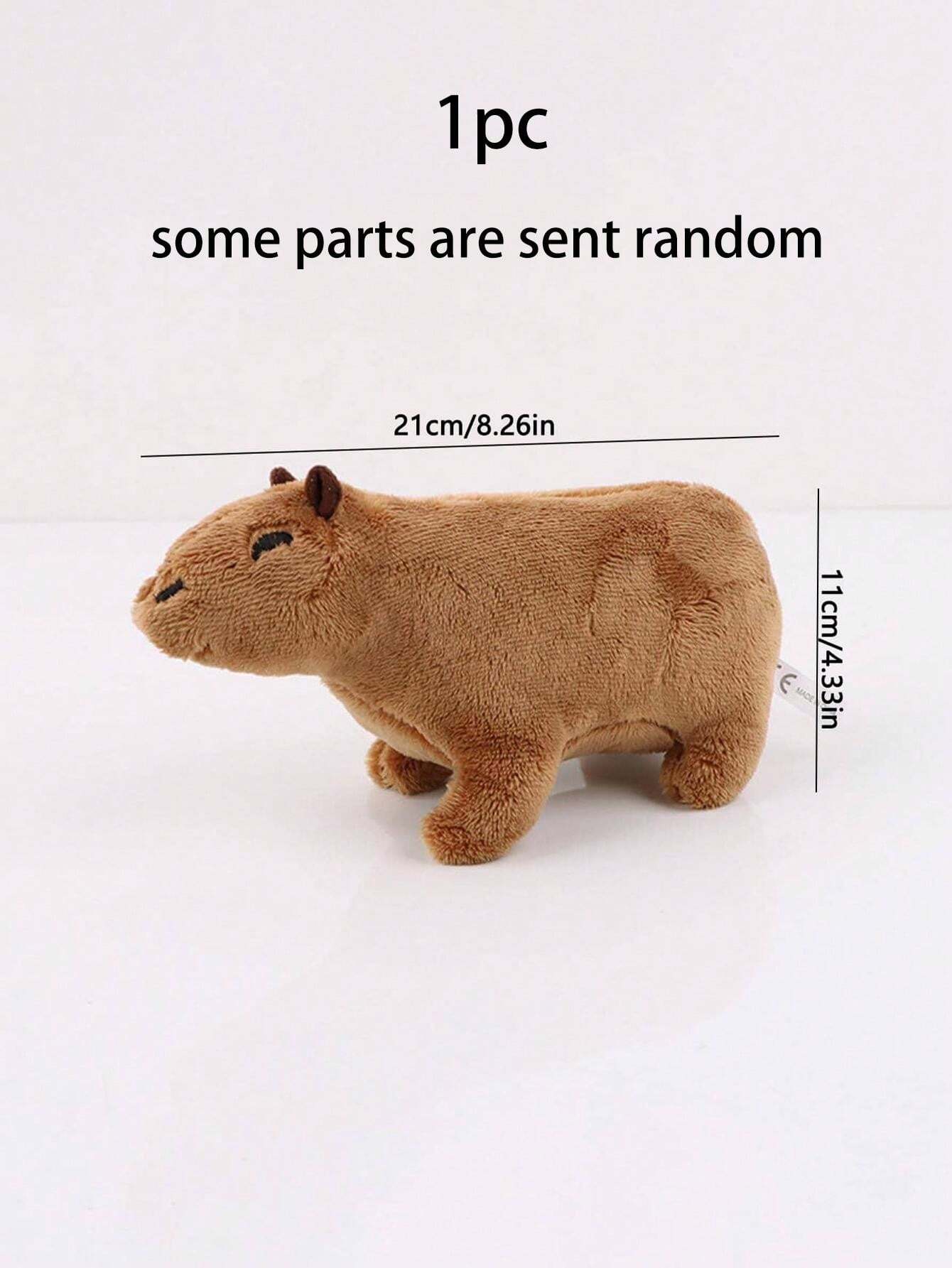 1pc Simulation Capybara Plush Doll Cute Capybara Stuffed Animal Gift ...