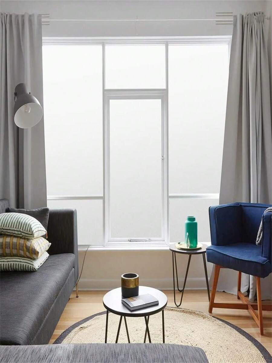 Window Privacy Film Glass Window Clings Reusable Window Glass Films ...