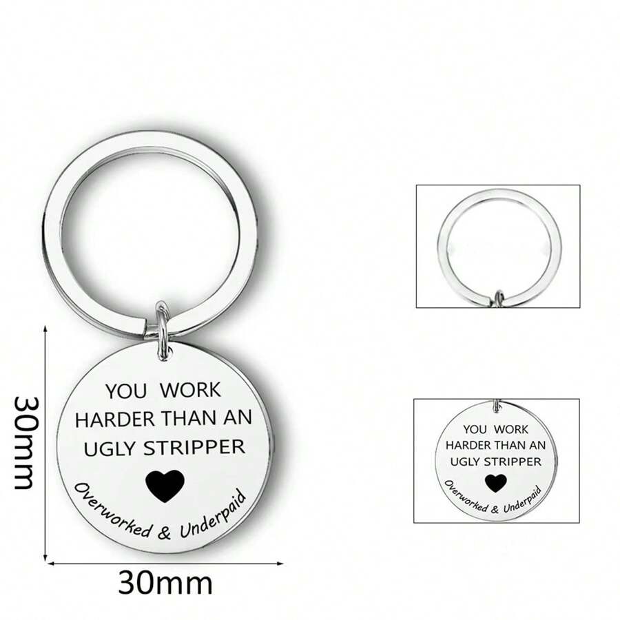 Funny Keychains Gifts For Coworker Employee Office Keyring For ...