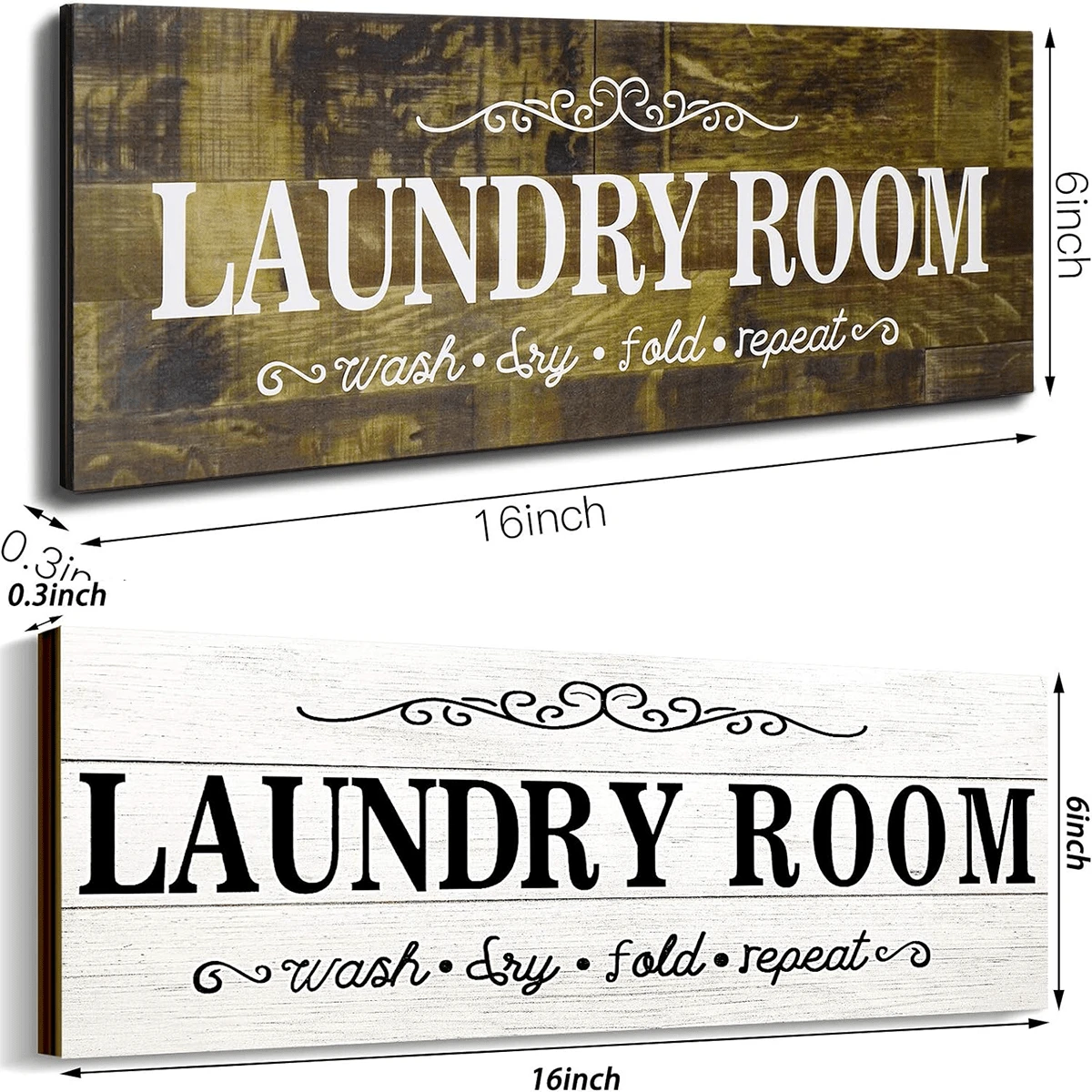 Laundry Room Decor Sign Wooden Rustic Farmhouse Family Laundry Room ...