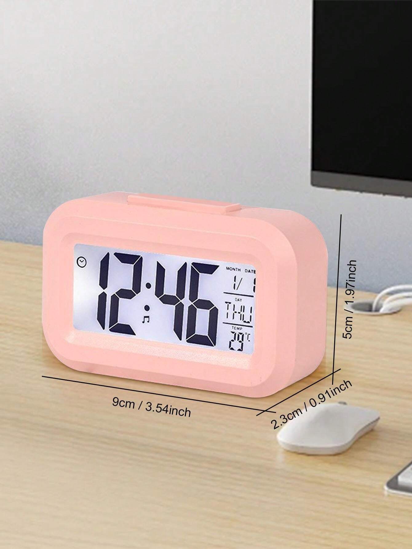 Smart Alarm Clock, Silent, Backlit Alarm, Electronic Clock, Household ...