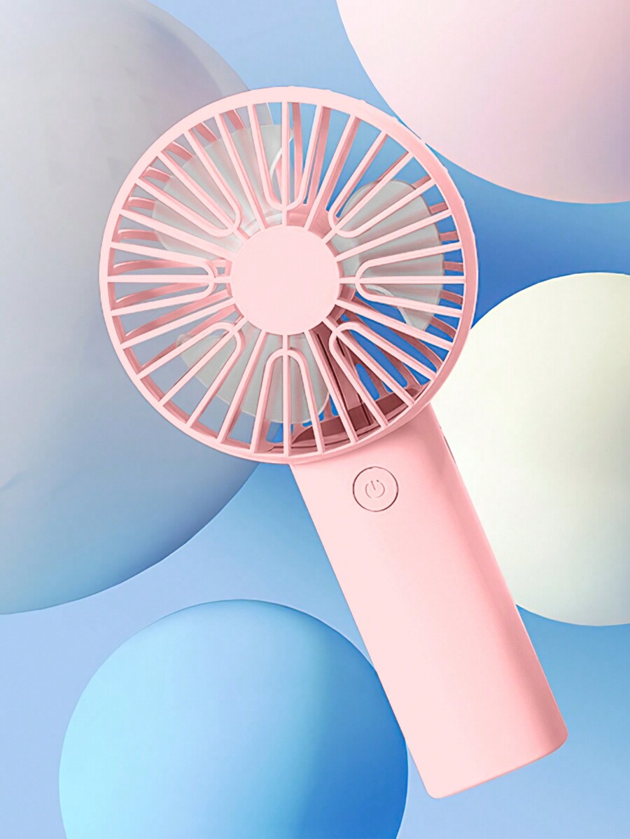 Handheld Small Fan Mini Portable USB Charging Fan With Phone Holder ...