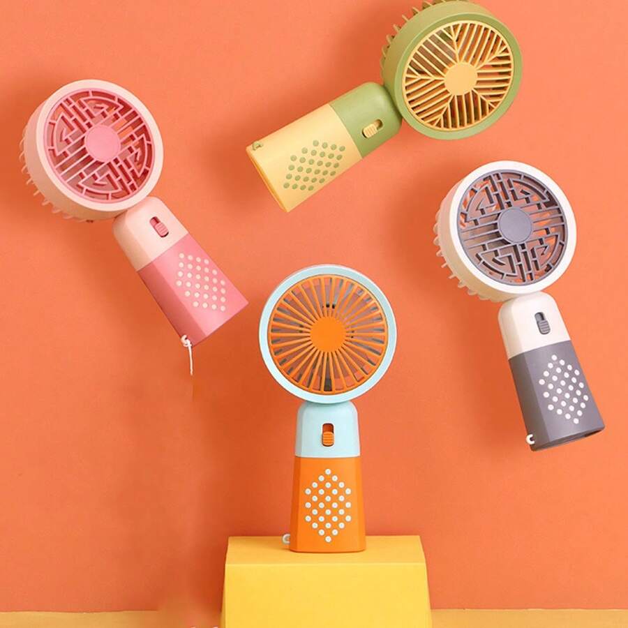 Droplet Mini Handheld Fan Portable USB Small Fan Mini Dormitory Desktop ...
