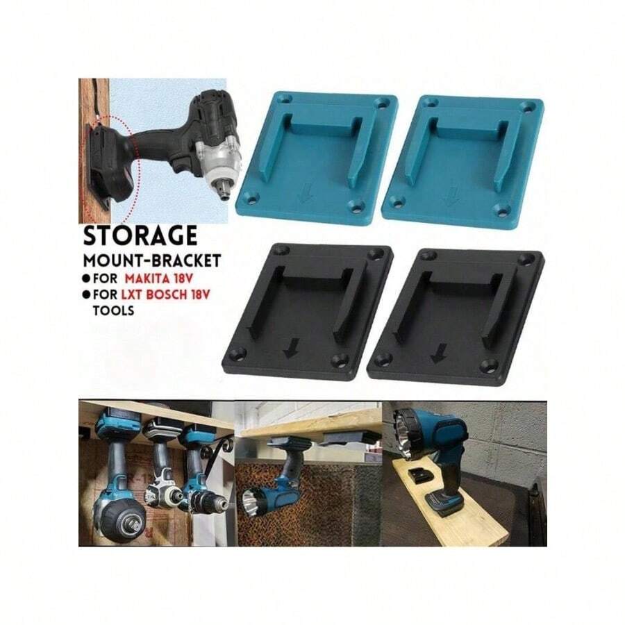 Securely Mount Your Makita Electric Tool With These 4pcs Wall Storage ...