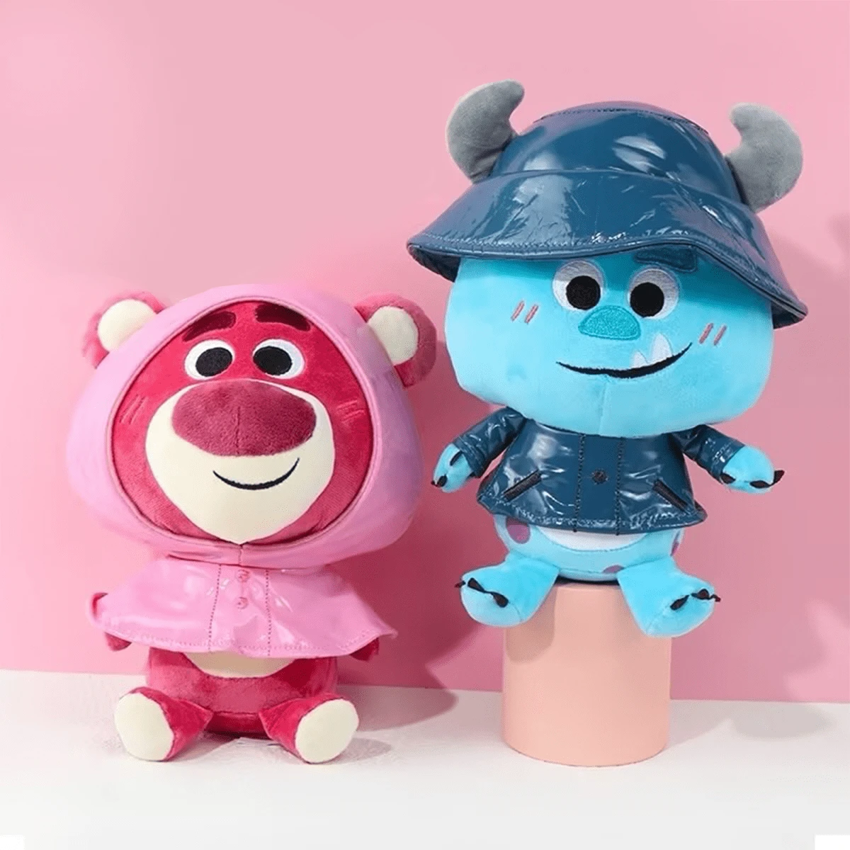 Miniso Monsters University Series Doll-Raincoat Sullivan Plush Doll ...