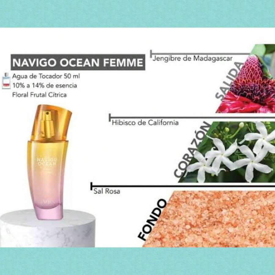 JAFRA Navigo Ocean Femme perfume para mujer 50 ml | Moda de Mujer ...