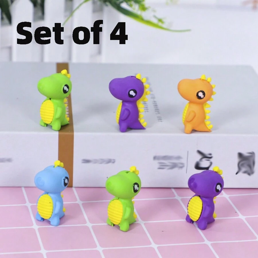 Set Of 4 Detachable Erasers, Student Gift Eraser | SHEIN USA