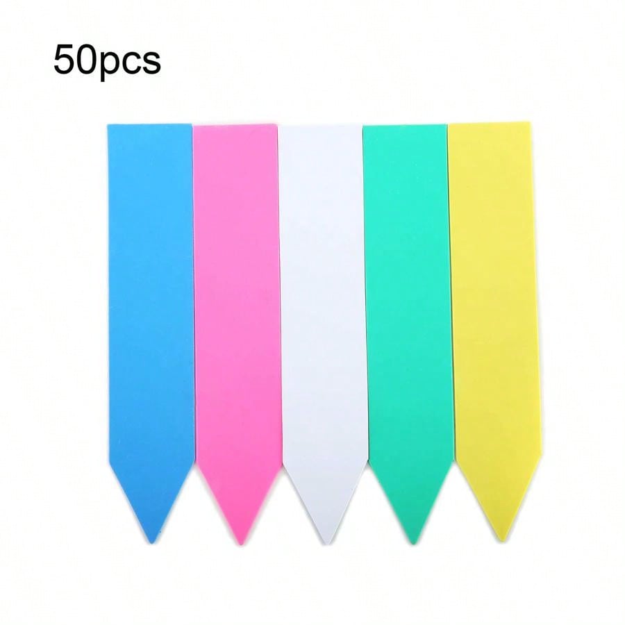 Multicolored 4 Inch Plastic Plant Name Tags For Seedlings Garden Labels ...