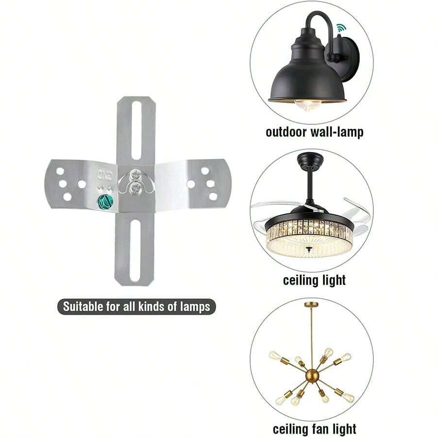 Light Fixture Mounting Bracket, 4-Inch Universal Crossbar, Installation ...