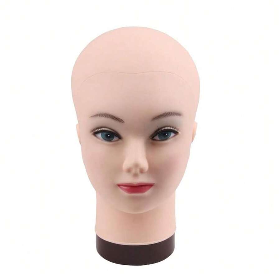 Bald Mannequin Head Female Wig Head Professional Cosmetology For Wig ...