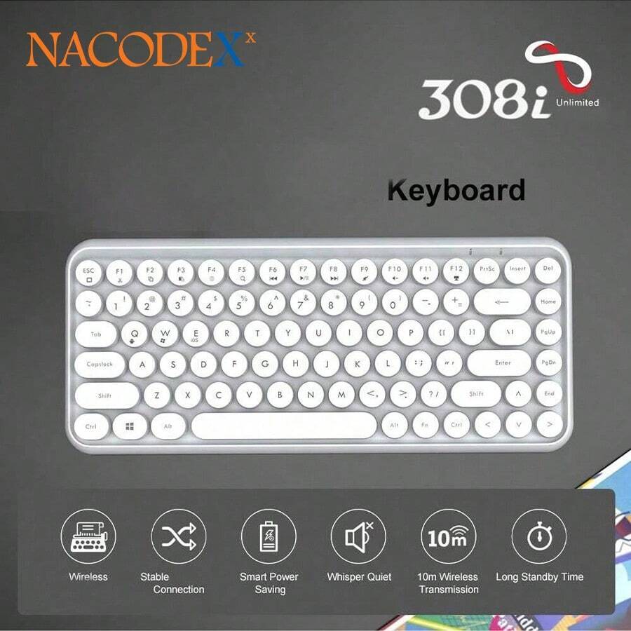 NACODEX-Simple Appearance, Small And Easy To Carry, Ins Style Wireless ...