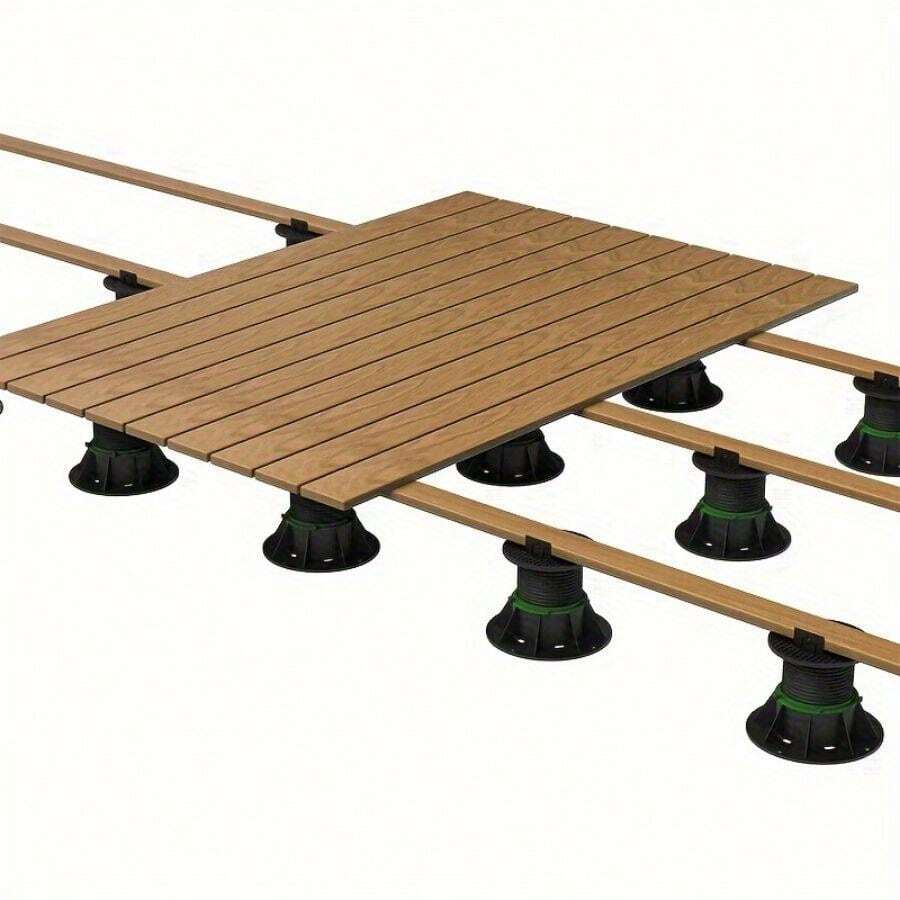 10 Sets Adjustable Pedestal Of 19-23.5mm, Easy To Install, Floor Keel ...