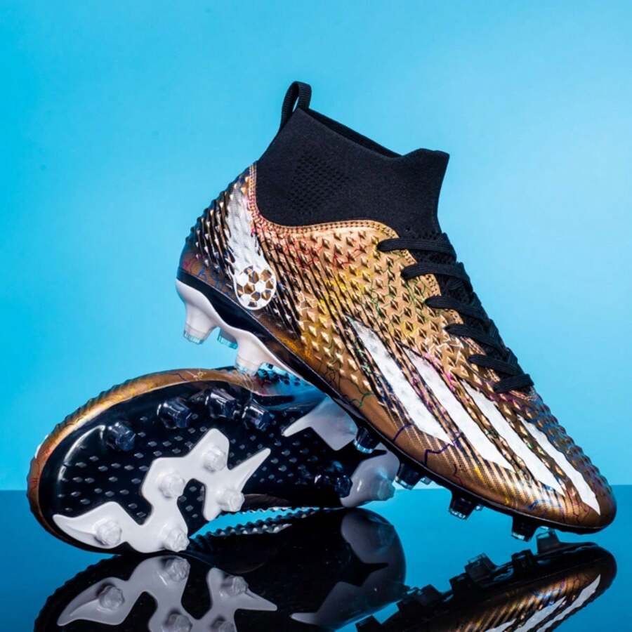 รองเท้าฟุตบอลหญิงมีปุ่มแหลมยาว รองเท้าฝึกซ้อมมืออาชีพสำหรับเด็ก รองเท้า ...