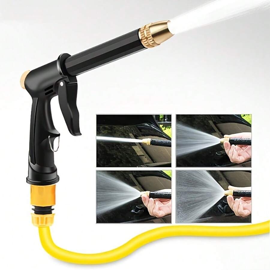 Biltvätt Vattenpistol Högt tryck Huvud , Trädgård Vattenslang Pistol ...
