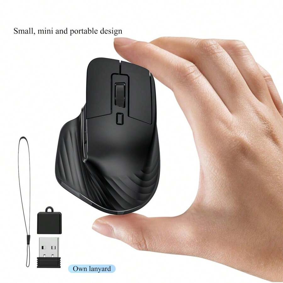 HXSJ HXSJ New Mini Silent Dual-Mode Wireless Mouse, Rechargeable ...