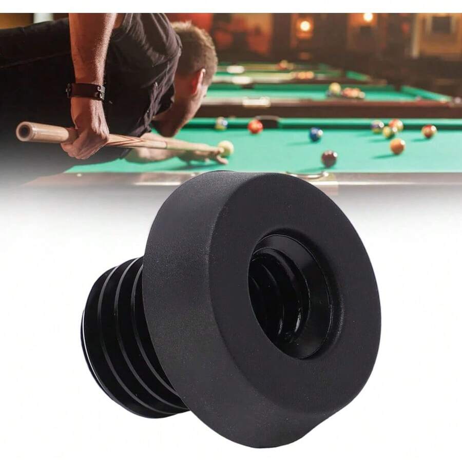 Billiard Cue Rubber Bumper Bottom Cover Pool Cue Block Butt Connected ...