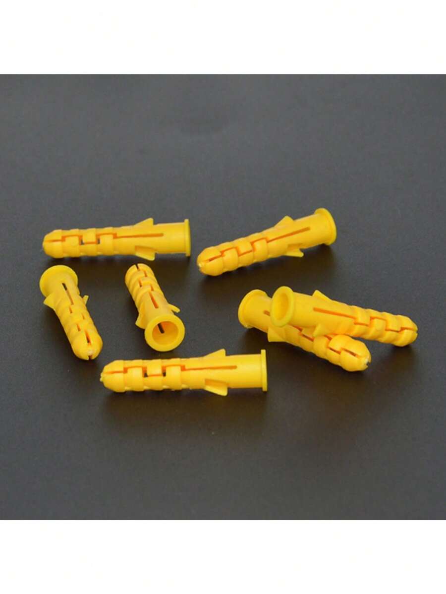 200pcs M6/M8 Drywall Anchor, Plastic Expansion Tube Bolts Column Frame ...