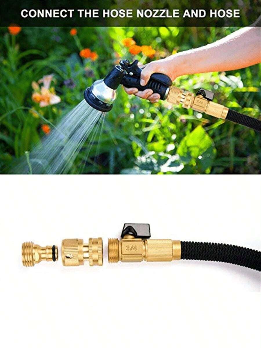 4 ensembles Connecteur rapide de tuyau de jardin, ensemble de connecteurs rapides de tuyau de ...