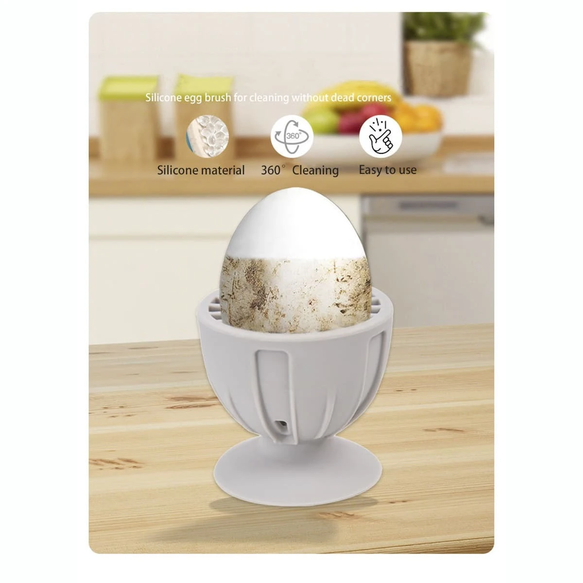 A Creative New Egg Duck Eggs Goose Eggs Cleaning Brush Eggshell Cleaner ...
