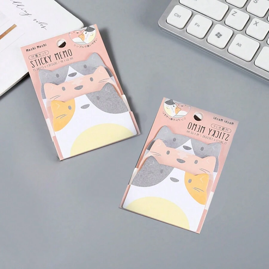 1pc Creative Animal Shaped Sticky Notes Cartoon Memo Pad | SHEIN USA