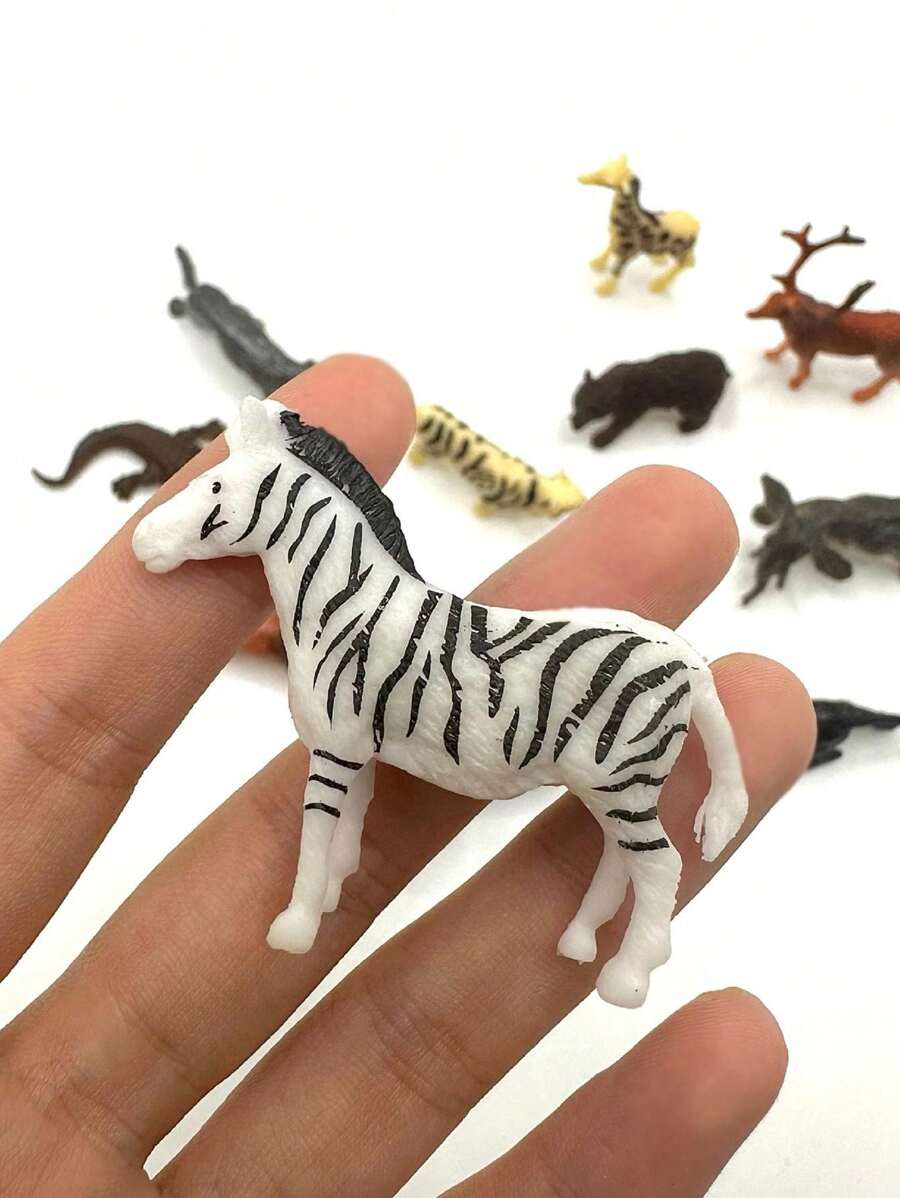 Twelve Lifelike Wildlife Figurines: Realistic Animal Models For Nature ...