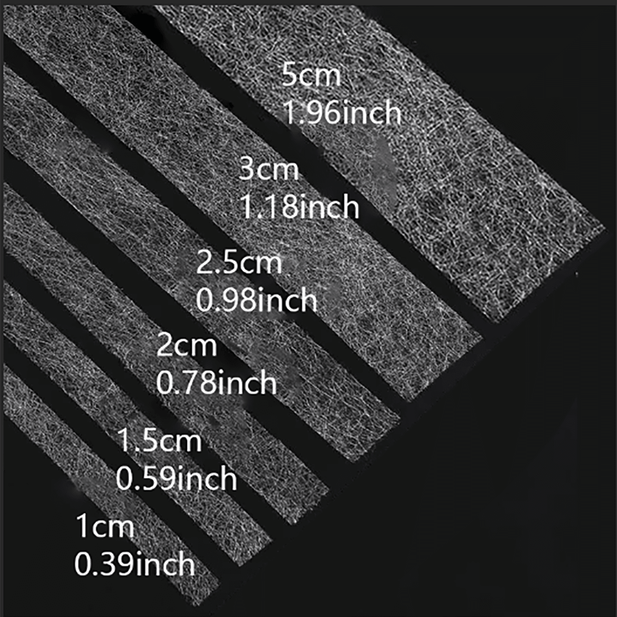 1 Roll 63m Fusible Tape For Clothing Alterations, No-Sew Hem Tape, Iron ...