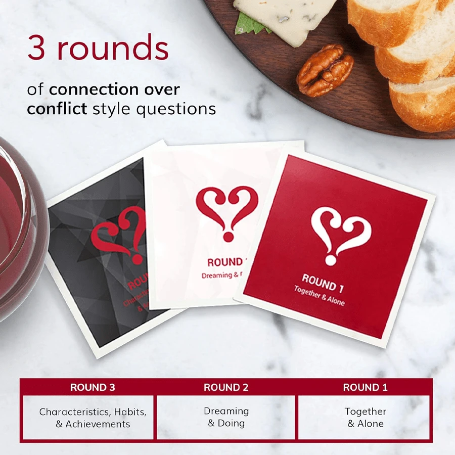 Vertellis Relationship Edition Couples Games - 2 Player Couples Card ...