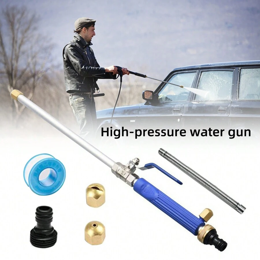 High Pressure Hose Nozzle Water Gun, High Pressure Water Gun, Garden ...