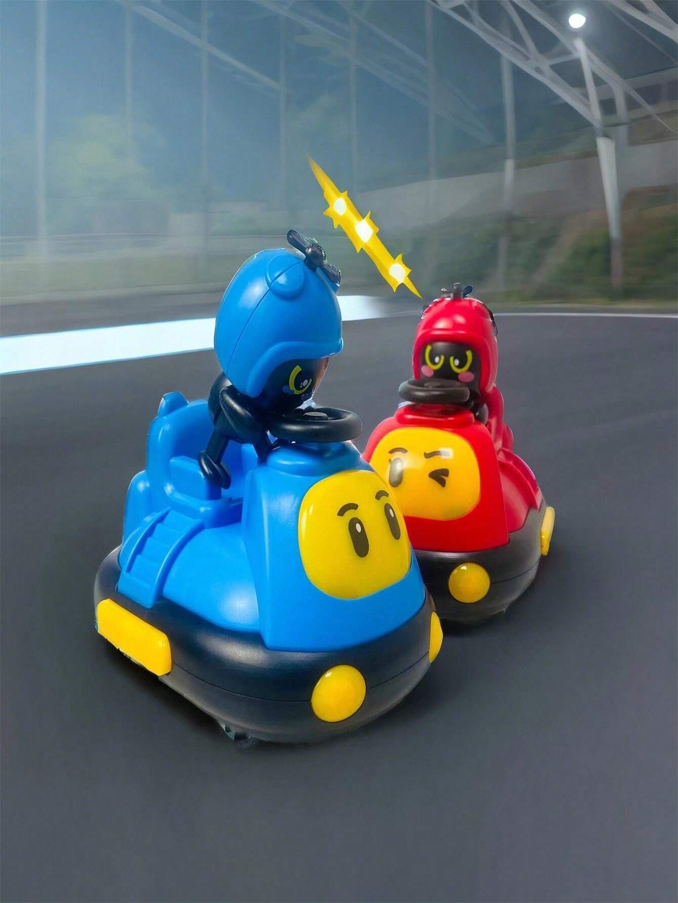 A Battle RC Kart, RC Bumper Car Toy That Supports Multiplayer Battles ...
